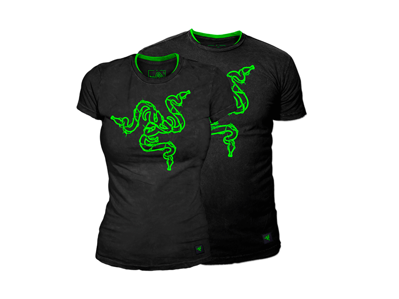 Razer Barbed T-shirt - футболка с логотипом Razer - купить в фирменном ...