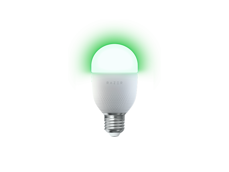 Razer Aether Light Bulb — Купить RGB-лампу для умного дома на Razer.ru